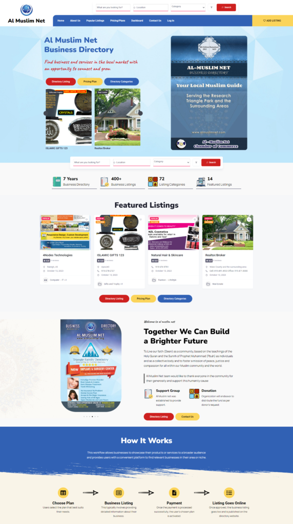 Al-muslimnet.com - 4Nodes Technologies